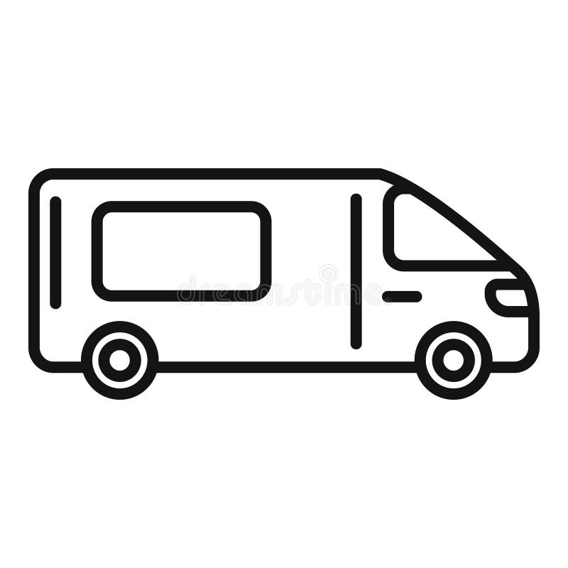 Camper Van Outline Stock Illustrations – 2,843 Camper Van Outline Stock ...