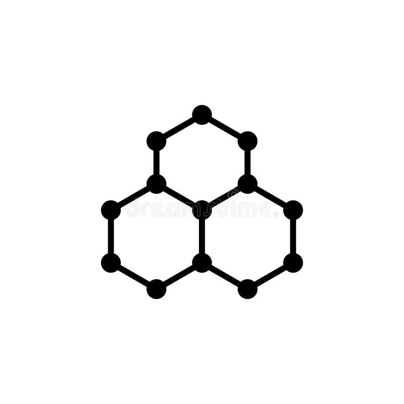 The Icon of Molecule. Simple Flat Icon Illustration, Vector of Molecule ...