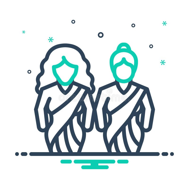 Mix Icon for Mom, Mommy and Parent Stock Vector - Illustration of icon ...