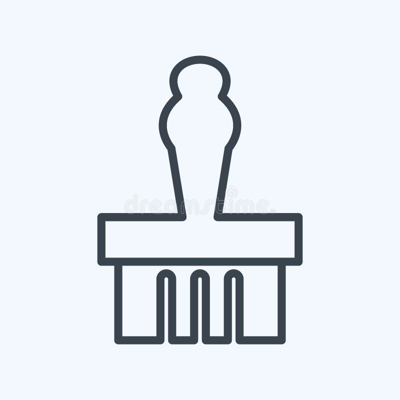 Icon Monument Display - Line Style- Simple Illustration, Good for ...