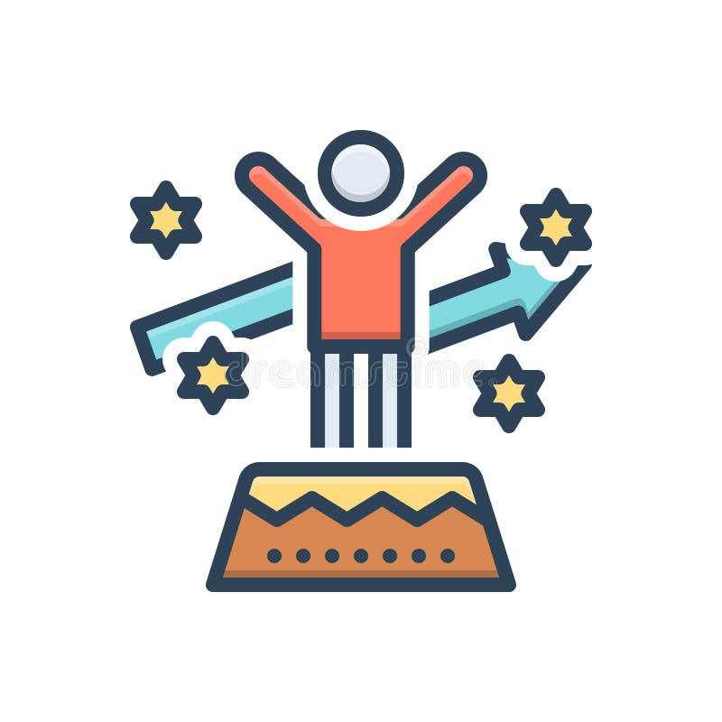 Color Illustration Icon for Motivation, Motive and Incentive Stock ...