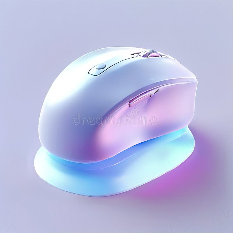 Icon of Mouse, Glossy Glass Style Stock Illustration - Illustration of ...