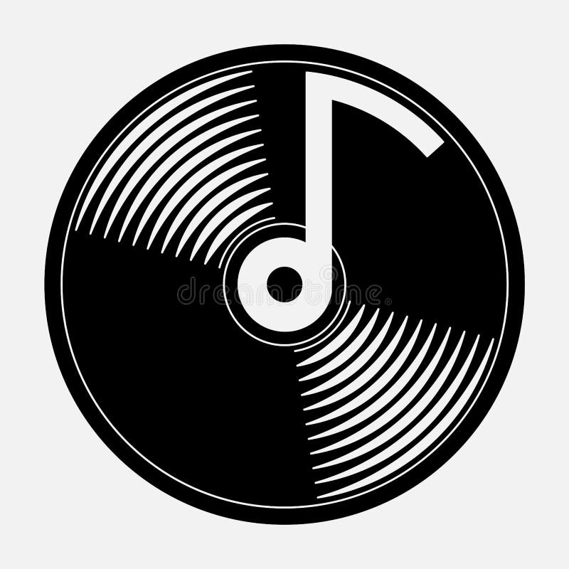 Icon music, music CD stock illustration. Illustration of rock - 136897242
