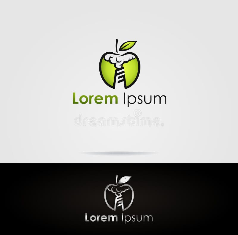 Icon for Natural and Healthy Food Stores Stock Vector - Illustration of ...