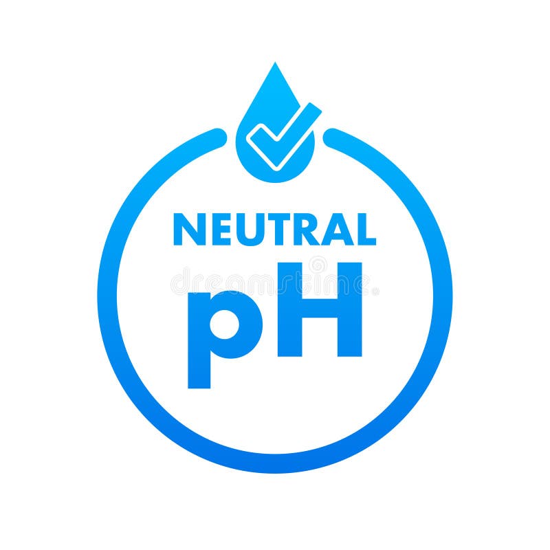 Icon with Neutral Ph. Vector Logo Stock Vector - Illustration of soil ...