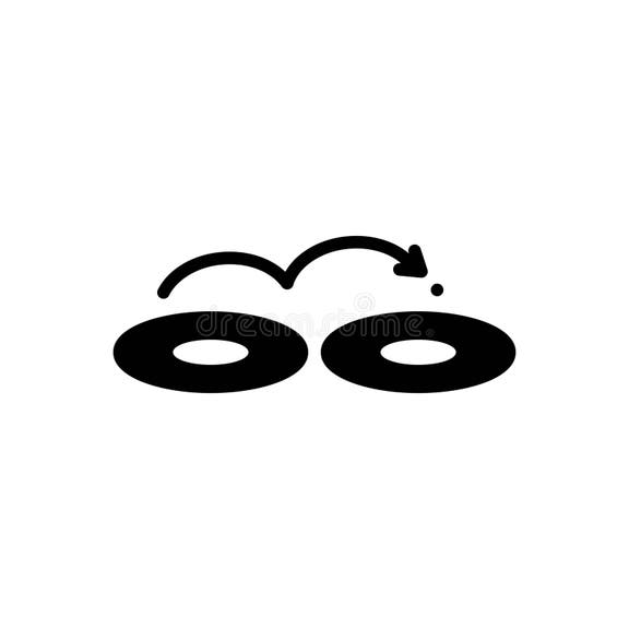 Black Solid Icon for Next, Following and Upcoming Stock Vector ...