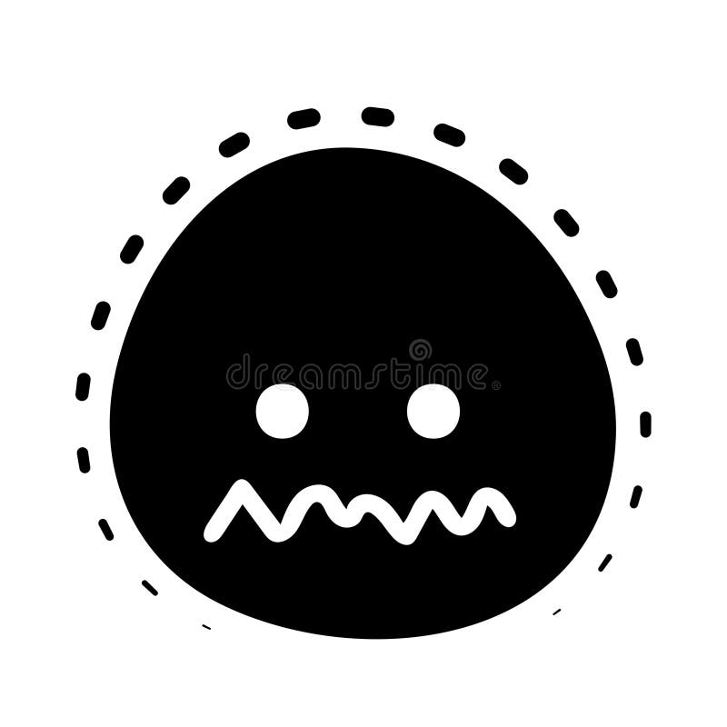 Icon-No.4 Afraid Fear Dread Apprehend Shrink Quaver Awed Feeling Face ...