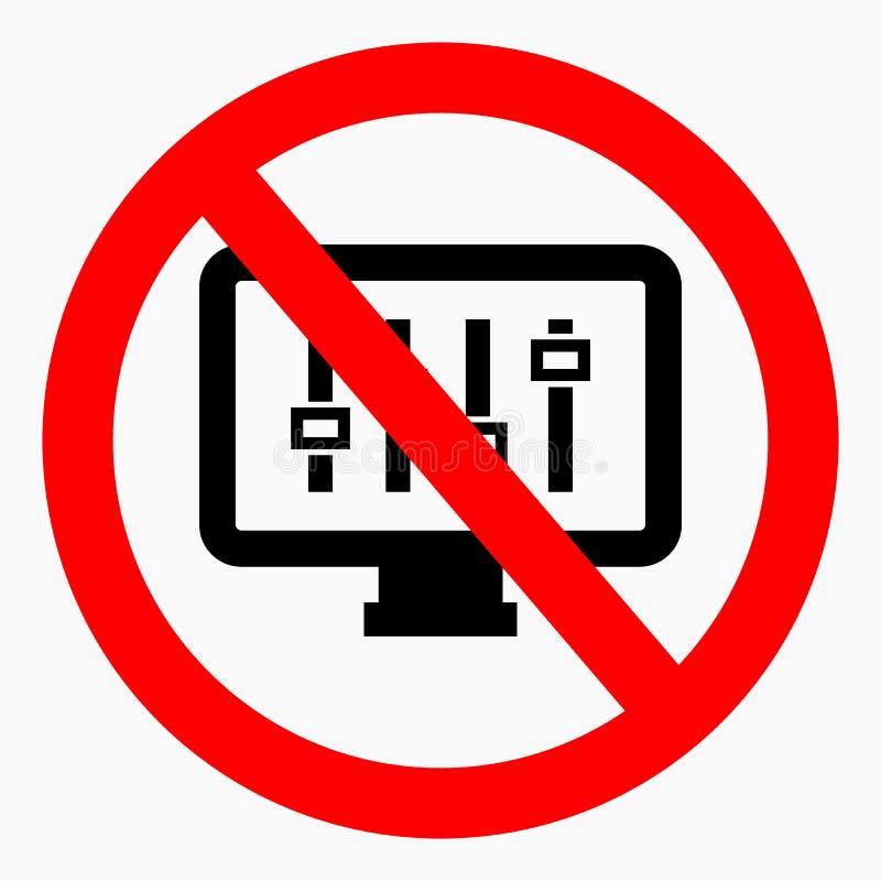 Icon no settings stock illustration. Illustration of setup - 265066348