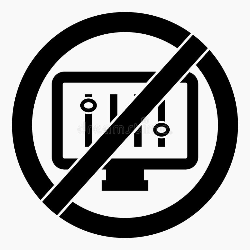 Icon no settings stock illustration. Illustration of support - 265066369