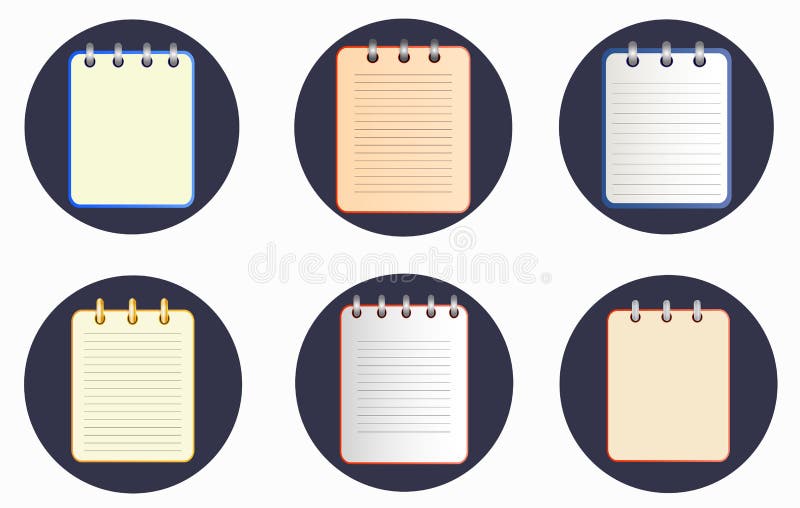 Red Tear Off Notepad Rings Lines Stock Illustrations – 11 Red Tear Off ...