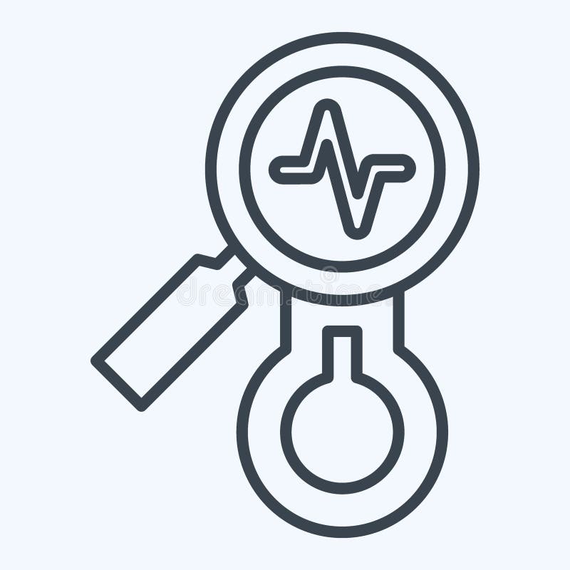 Icon Observations. Related To Climate Change Symbol. Line Style. Simple ...