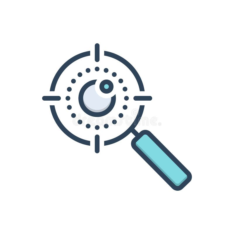 Color Illustration Icon for Observer, Spyglass and Discovery Stock ...
