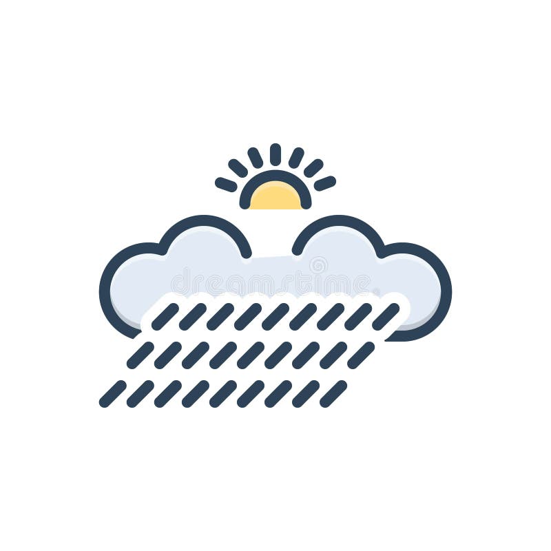 Color Illustration Icon for Occasional, Relevant and Episodic Stock ...