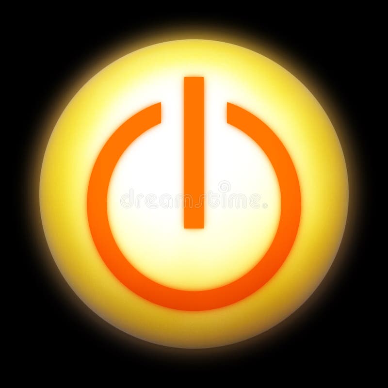 Icon on-Off stock illustration. Illustration of appliances - 78120399