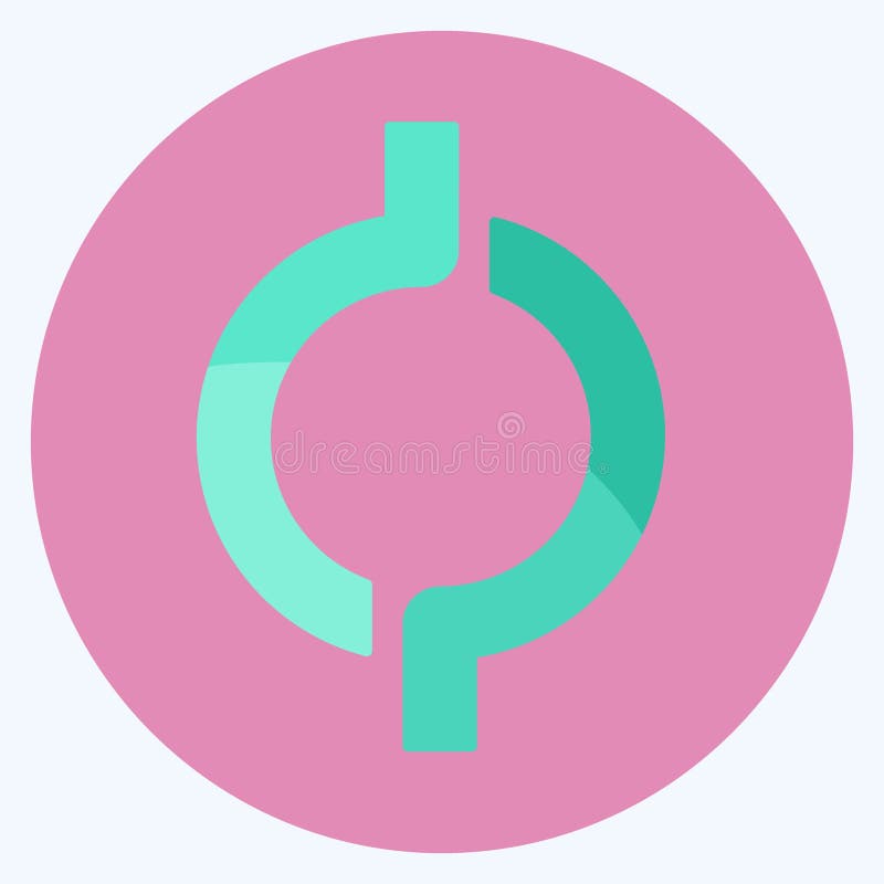 Icon Open Connection. Suitable for Community Symbol. Blue Eyes Style ...