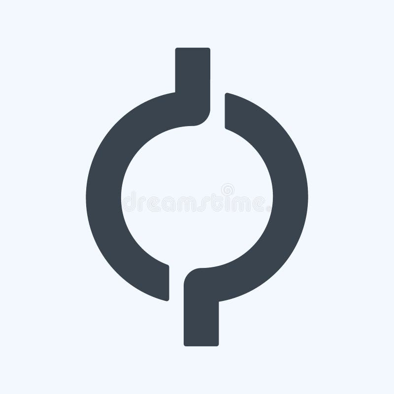 Icon Open Connection. Suitable for Community Symbol. Glyph Style ...
