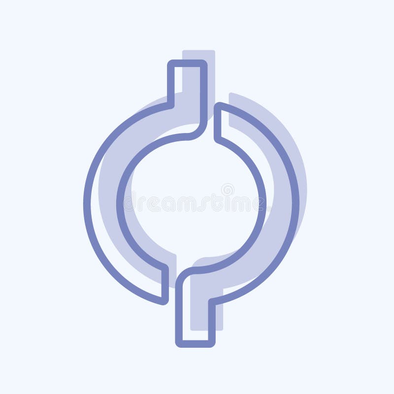 Icon Open Connection. Suitable for Community Symbol. Two Tone Style ...