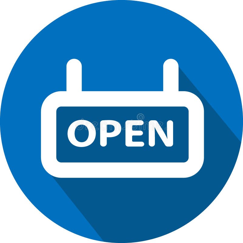 Icon Open Connection. Suitable for Community Symbol. Blue Eyes Style ...