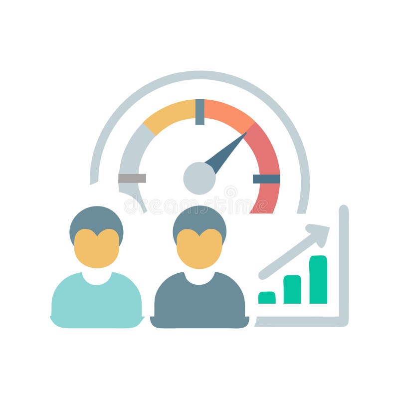 Icon for Overview of Employee Performance Metrics Stock Vector ...