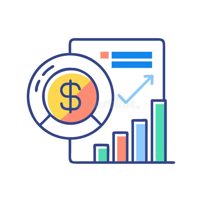 Icon for Overview of Financial Performance Assessment Stock Vector ...