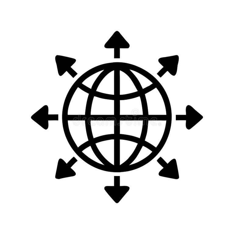 Icon for Overview of Global Expansion Plans Stock Vector - Illustration ...