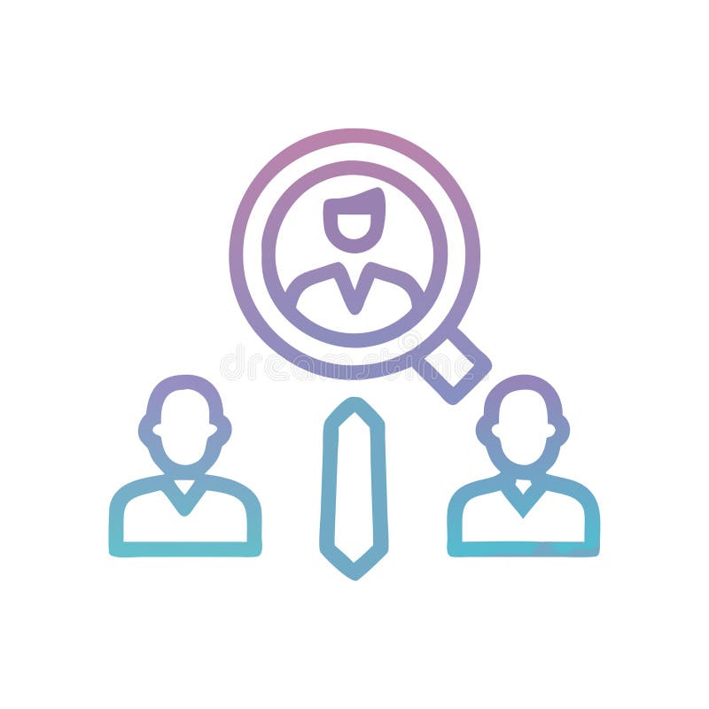 Icon for Overview of Human Resources Practices Stock Vector ...