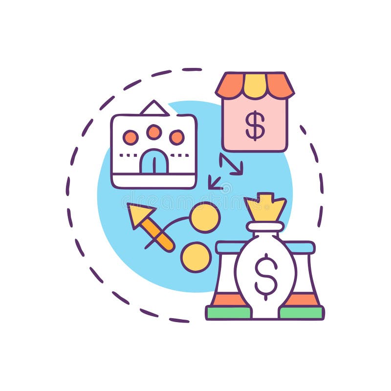 Icon for Overview of Market Entry Tactics Stock Vector - Illustration ...