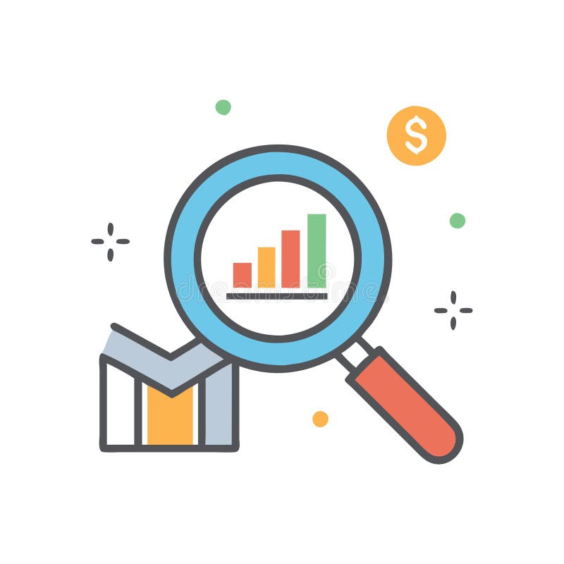 Icon for Overview of Market Opportunity Analysis Stock Vector ...