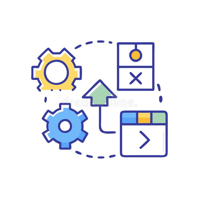 Icon for Overview of Product Strategy Alignment Stock Vector ...