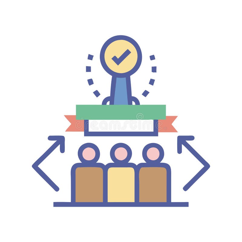 Icon for Overview of Public Offering Practices Stock Vector ...