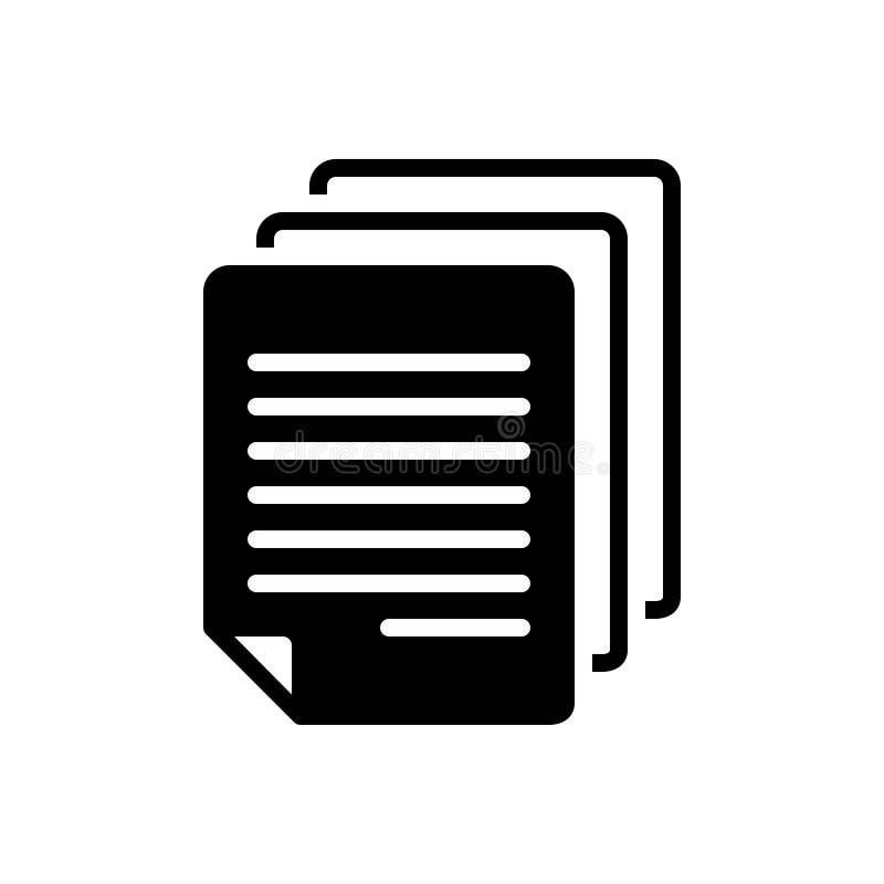 Stacks Documents Icon Stock Illustrations – 132 Stacks Documents Icon ...