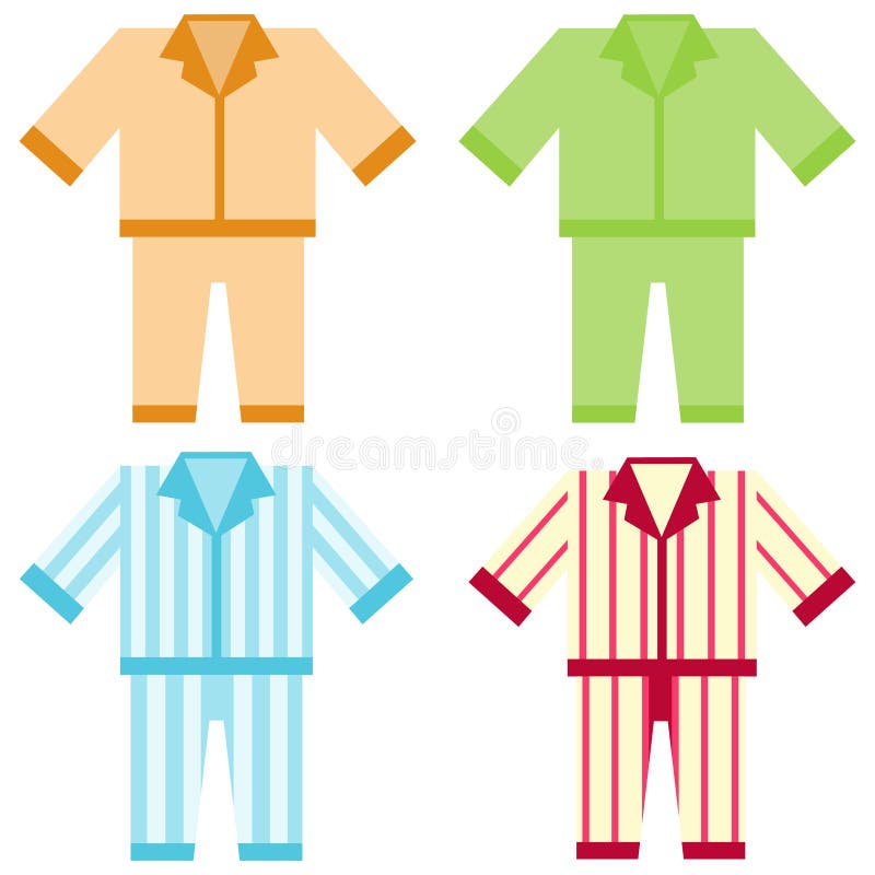 Icon pajamas stock vector. Illustration of lifestyle - 87344275