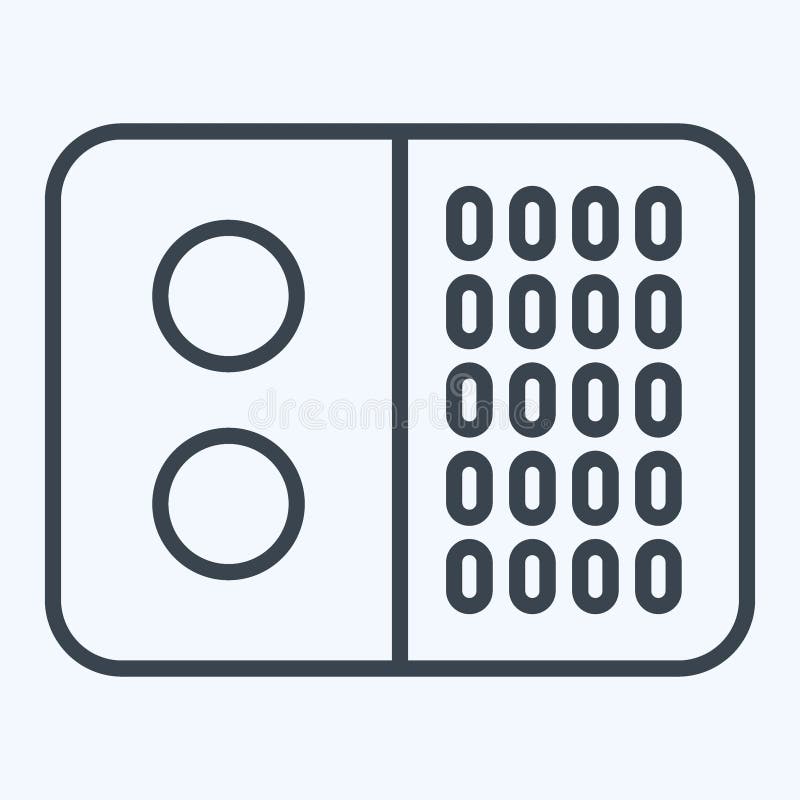 Icon Panel. Related To Air Conditioning Symbol. Line Style. Simple ...