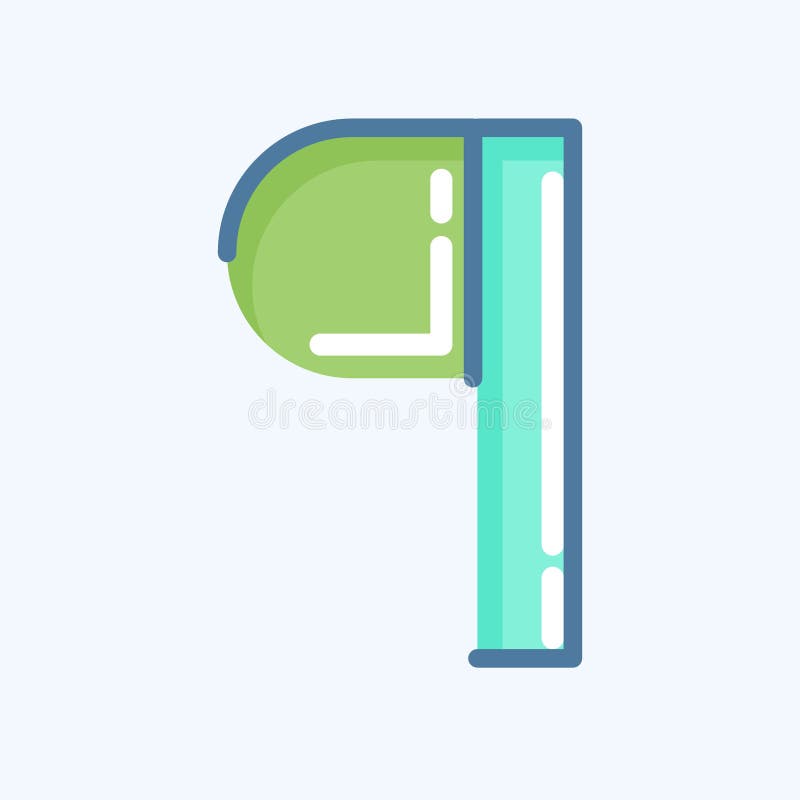 Icon Paragraph. Related To Graphic Design Tools Symbol. Doodle Style ...
