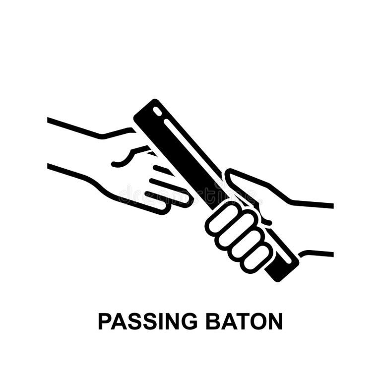 Track Runner Baton Exchange Stock Illustrations – 97 Track Runner Baton ...