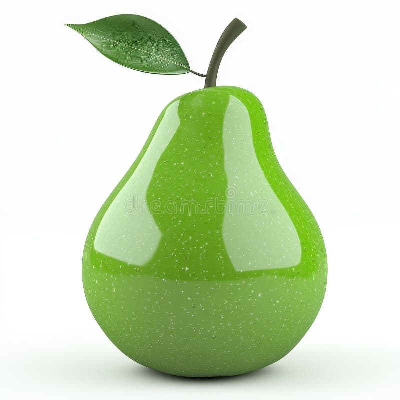 An Icon of a Pears Isolated on a Transparent Background Stock ...