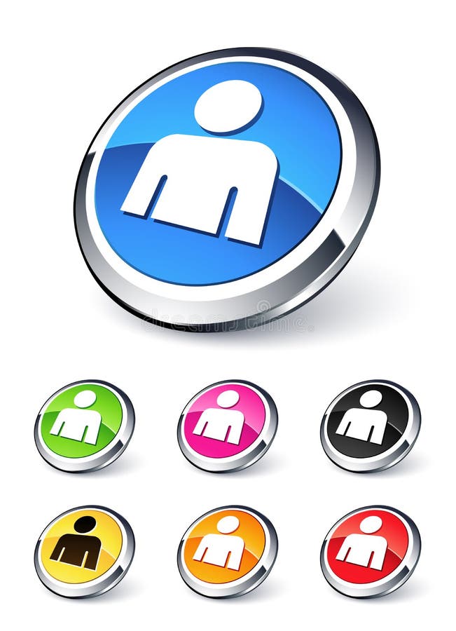 Icon people stock vector. Illustration of icon, black - 11873808