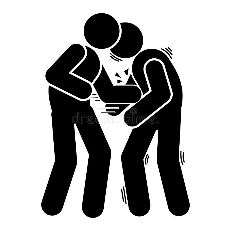 Fight 3 stock vector. Illustration of danger, angry - 271843639