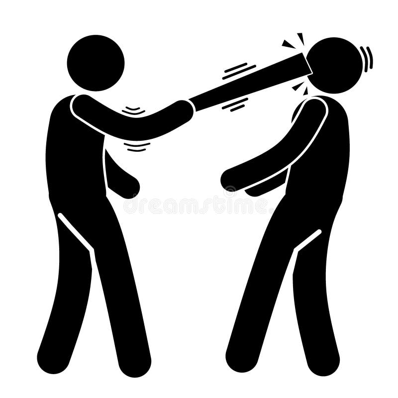 Fight 2 stock vector. Illustration of icon, game, competition - 271843641