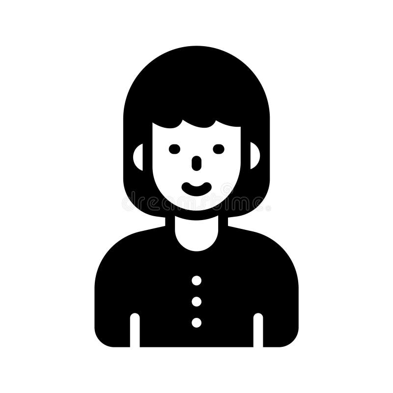 Icon of a Person, Representing a Team Member or Profile Stock Vector ...