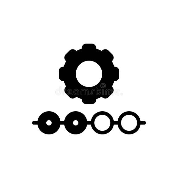 Black Solid Icon for Phase, Implementation and Analysis Stock Vector ...