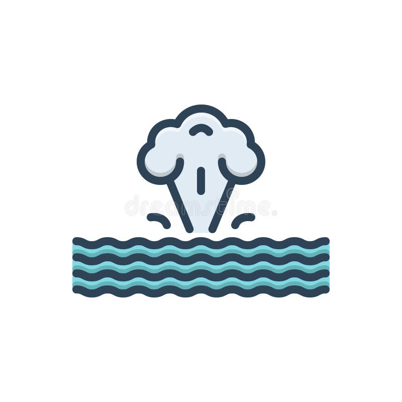 Color Illustration Icon for Phenomenon, Incidence and Cyclone Stock ...