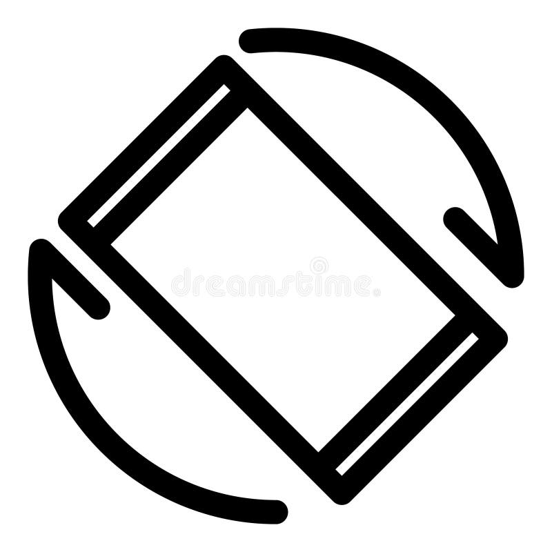 Phone Rotation ( Sample One ) Stock Vector - Illustration of player ...