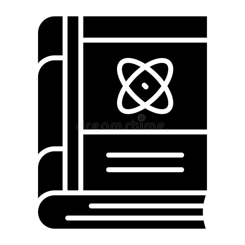 Physics book vector icon stock vector. Illustration of flat - 188835992