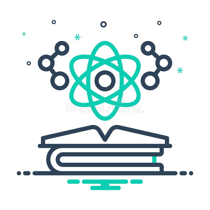 Mix Icon for Physics, Knowledge and Science Stock Vector - Illustration ...