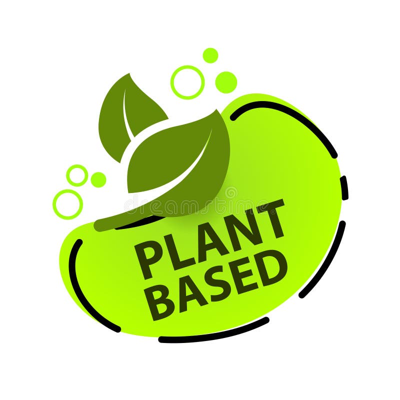 Plant Based Logo Black White Stock Illustrations – 81 Plant Based Logo ...