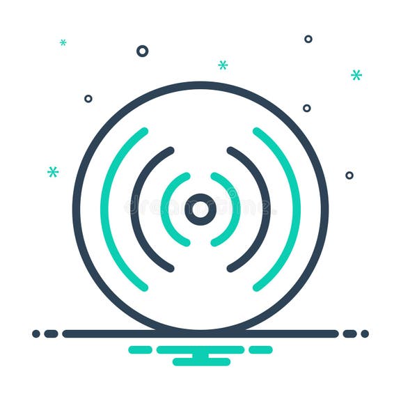 Mix Icon for Point, Spot and End Stock Illustration - Illustration of ...