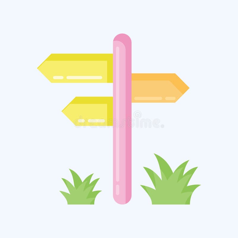 Icon Pointer. Suitable for City Park Symbol. Flat Style. Simple Design ...