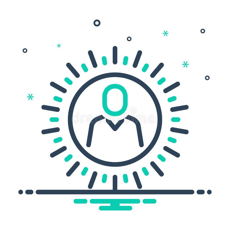 Mix Icon for Portrait, Painting and Picture Stock Vector - Illustration ...