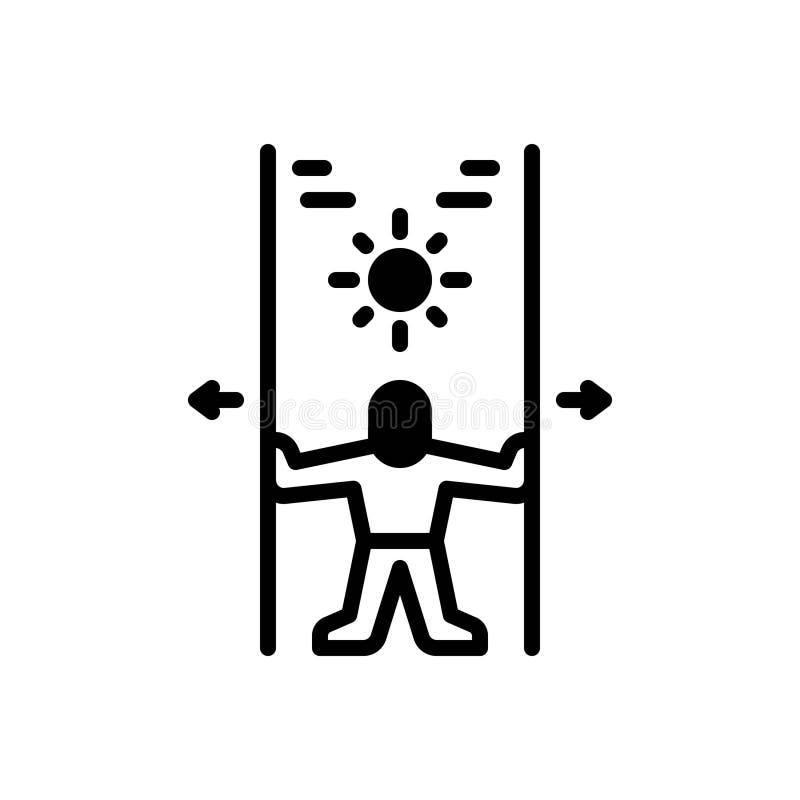 Black Solid Icon for Possible, Situation and Likelihood Stock ...